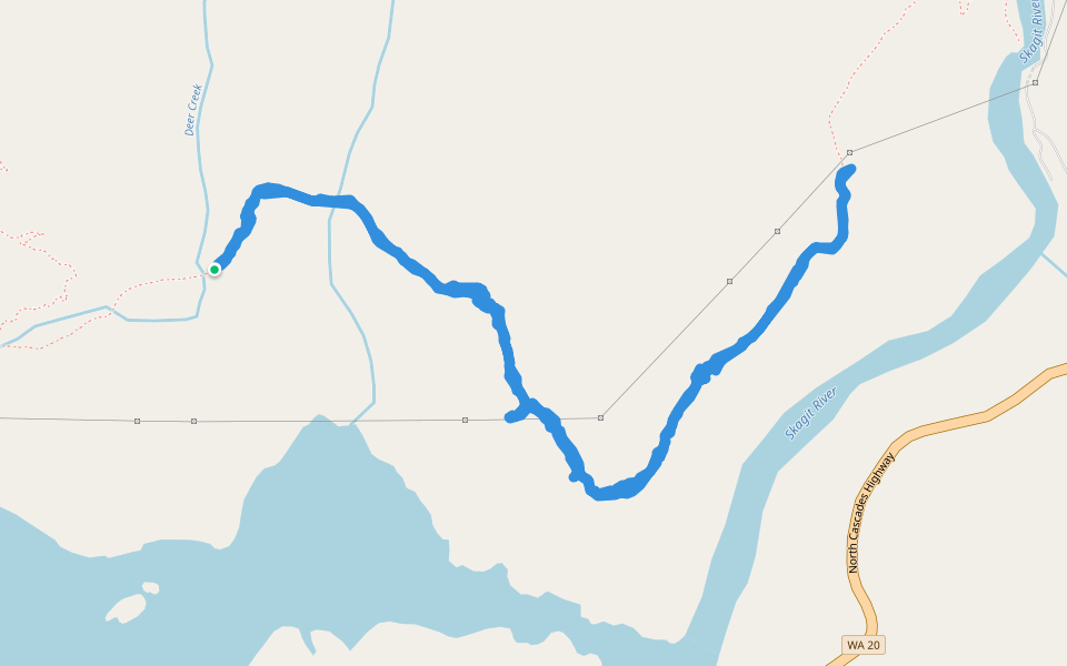 Diablo Lake Trail Hiking - Rockport, Washington, USA | Pacer