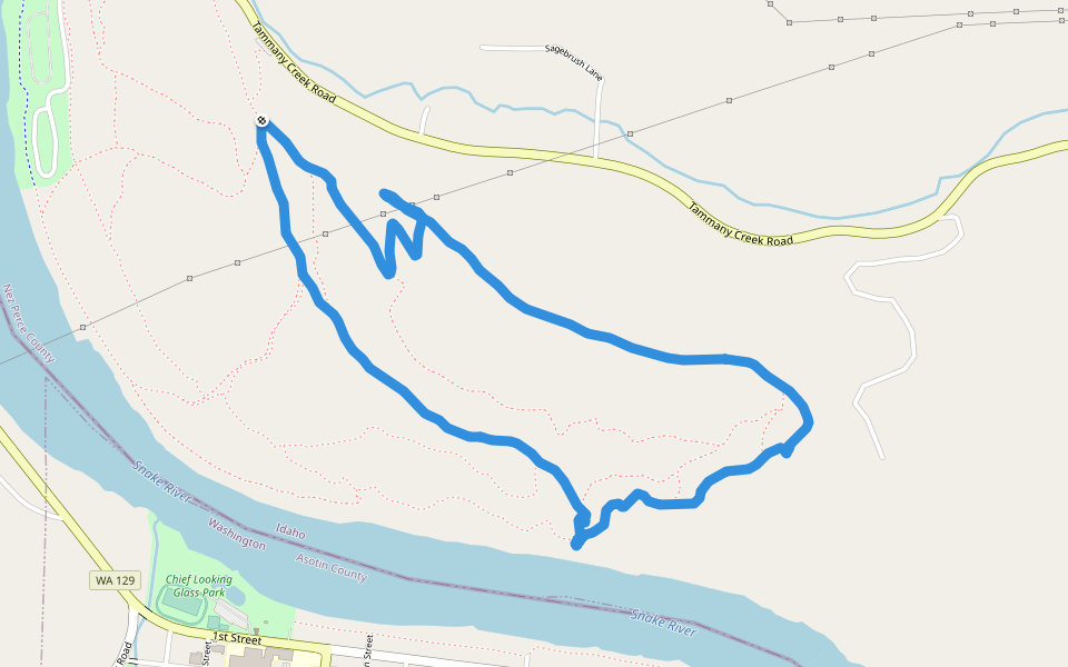 Warren's Ridge - Charlie's Peak Hiking Trail - Lewiston, Idaho, USA | Pacer