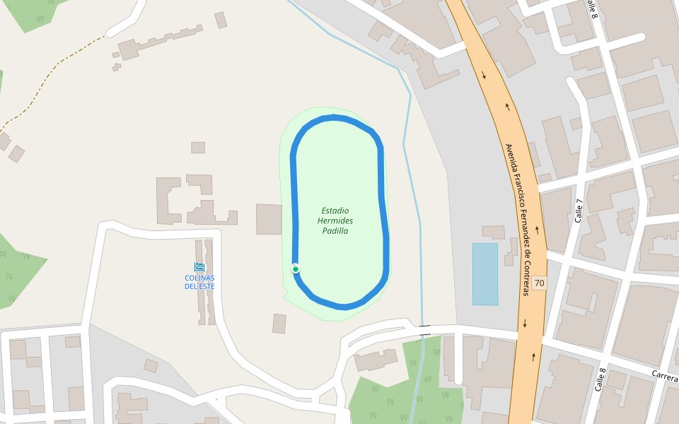 Hermides Padilla Stadium Walking And Running Trail - Ocaña, Norte de ...