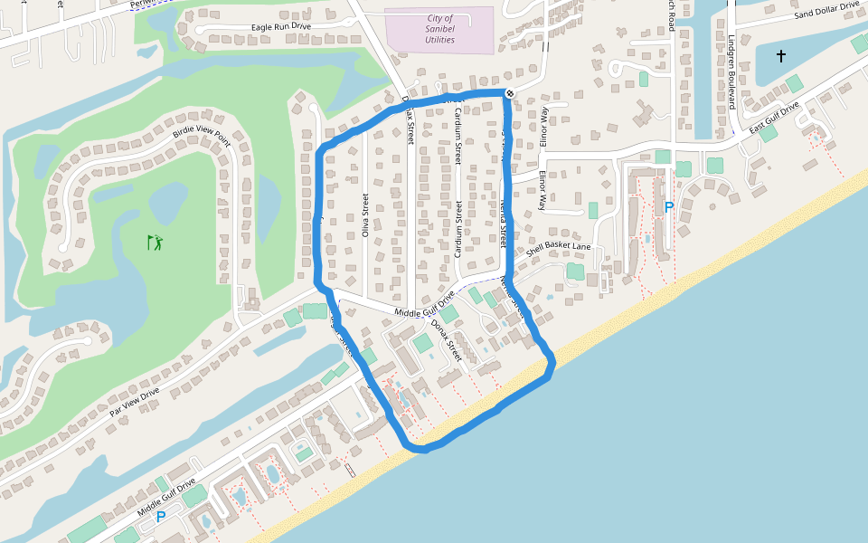 Sanibel Siesta Pond Walking And Running Trail - Florida, USA | Pacer
