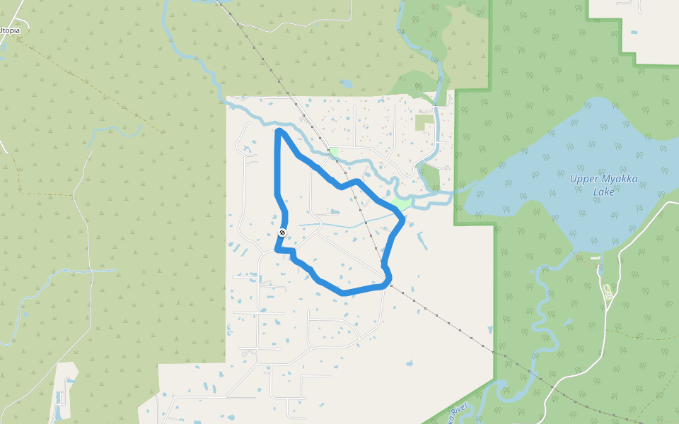 MVR Park in Florida | Walking Map