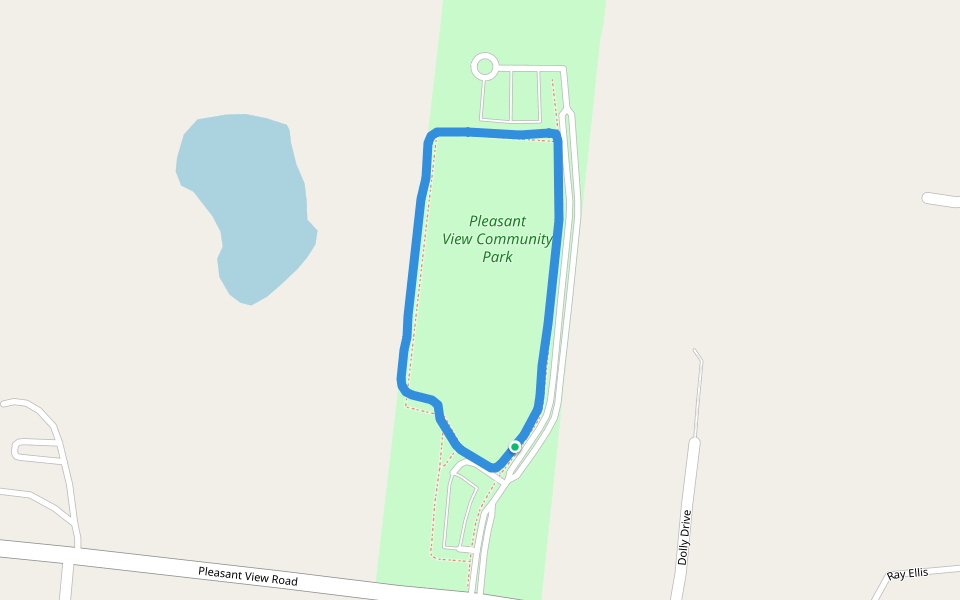 Pleasant View Community Park Walking and Running - Tennessee, USA | Pacer