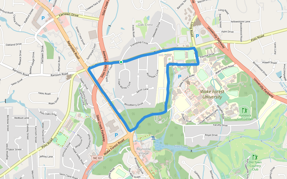 Spry Soccer Stadium Walking And Running Trail | Pacer