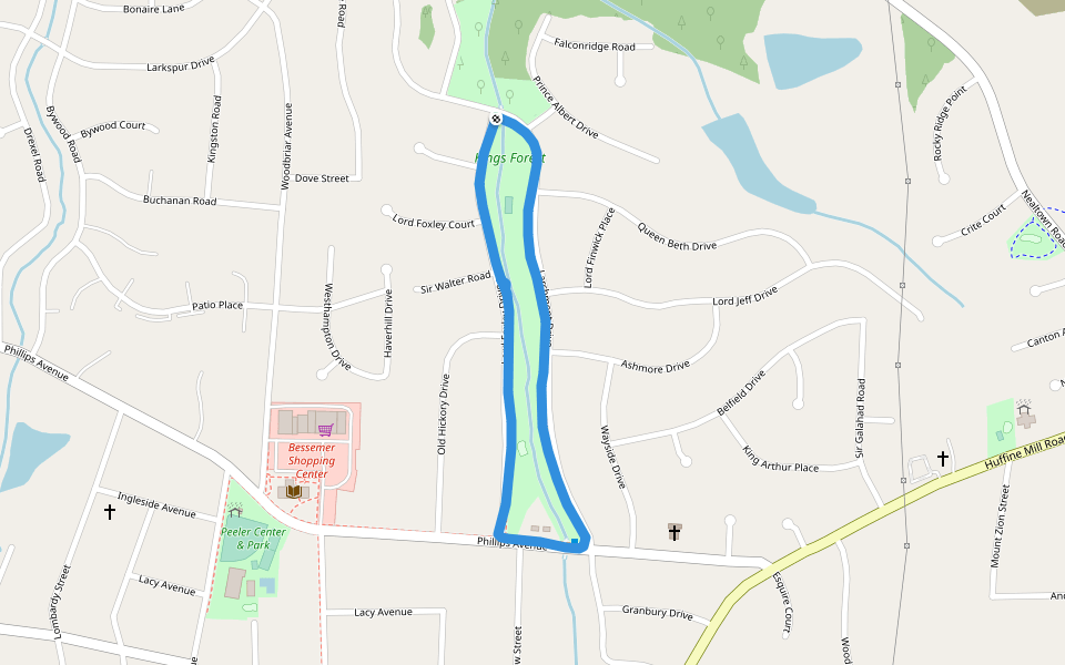 Kings Forest Walking And Running Trail - Greensboro, North Carolina ...