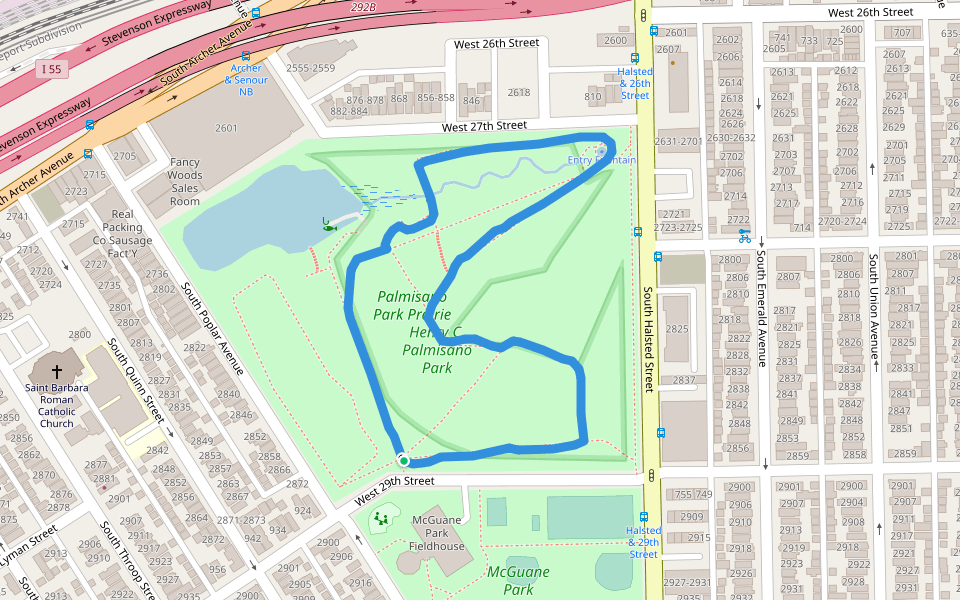 Henry C. Palmisano Park Walking and Running - Chicago, Illinois, USA ...