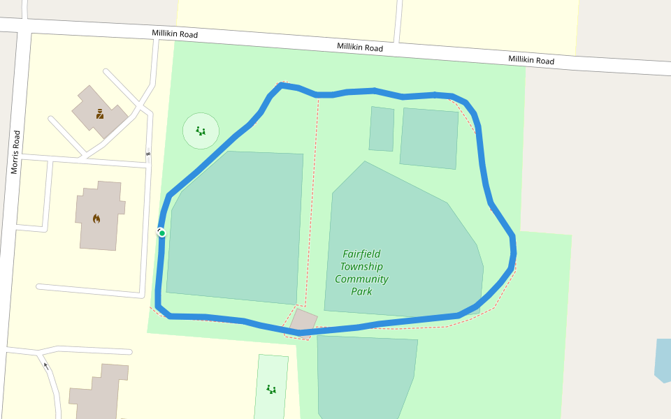 Fairfield Township Community Park Walking and Running - Hamilton, Ohio ...