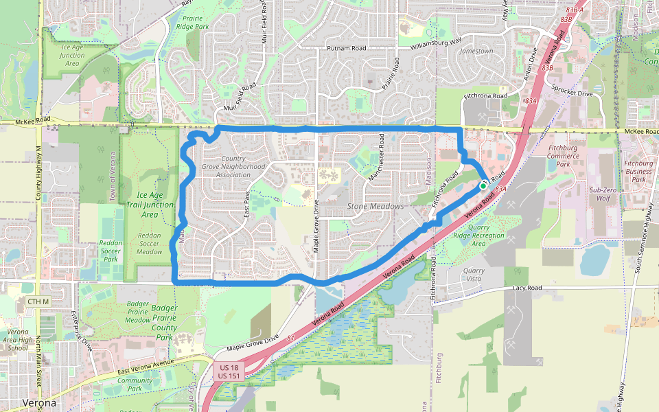 Glacier Ridge - Mckee Road Hiking - Madison, Wisconsin, USA | Pacer