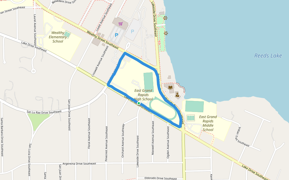 East Grand Rapids Football Stadium Walking And Running Trail - Michigan ... East Grand Rapids Football Stadium Walking And Running Trail - Michigan ...