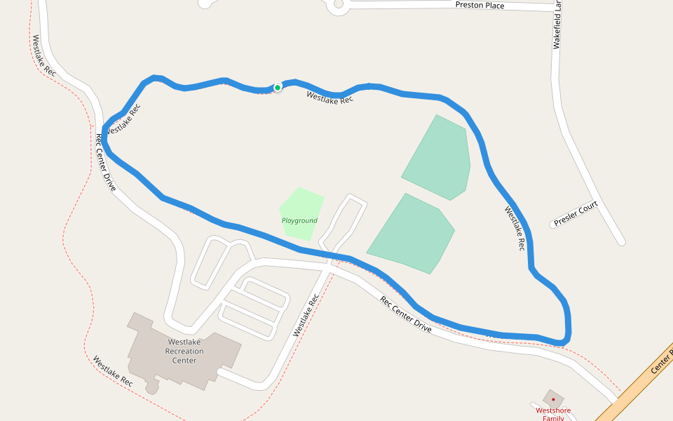 Playground in Ohio | Walking Map