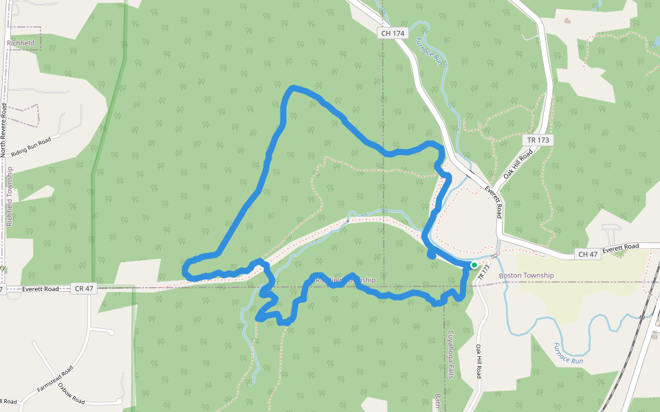 Perkins Trail in Ohio | Walking Map