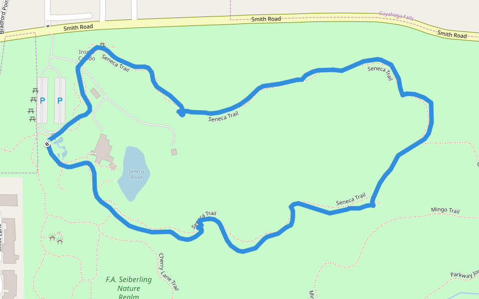 FA Seiberling Nature Realm Walking And Running Trail - Akron, Ohio, USA ...