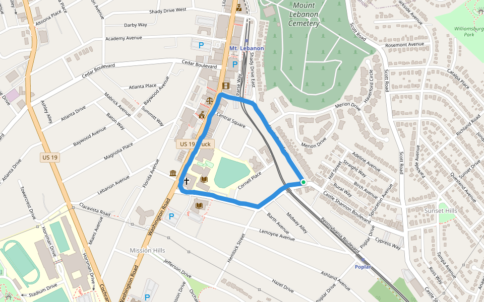 Clearview Common Walking And Running Trail - Pittsburgh, Pennsylvania ...