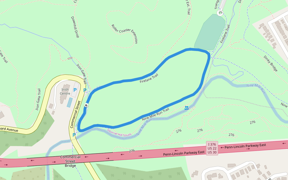 Frick Park Camminare E Correre - Pittsburgh, Pennsylvania, Stati Uniti ...