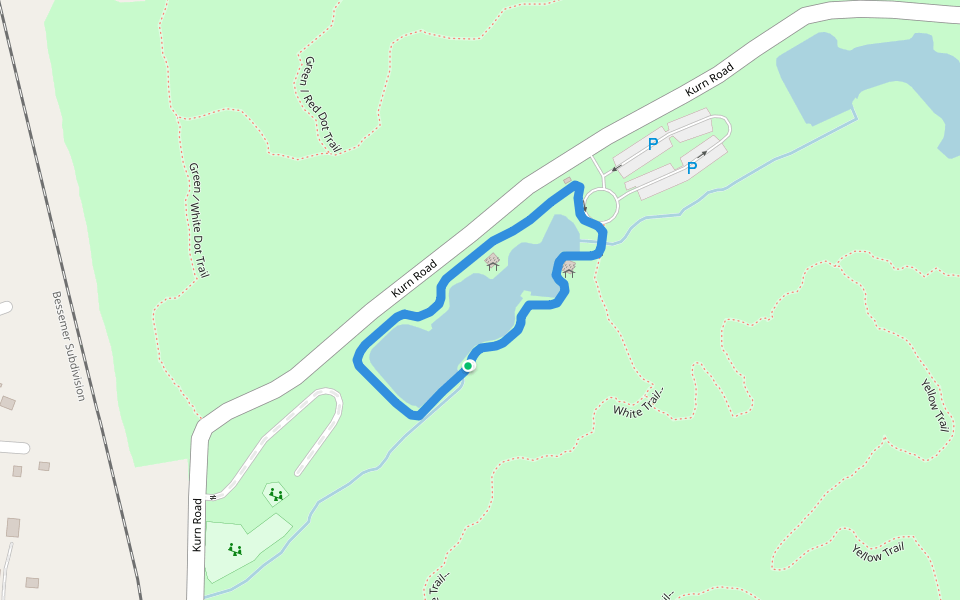 Fish Pier 1- Lower Lake in Pennsylvania | Walking Map