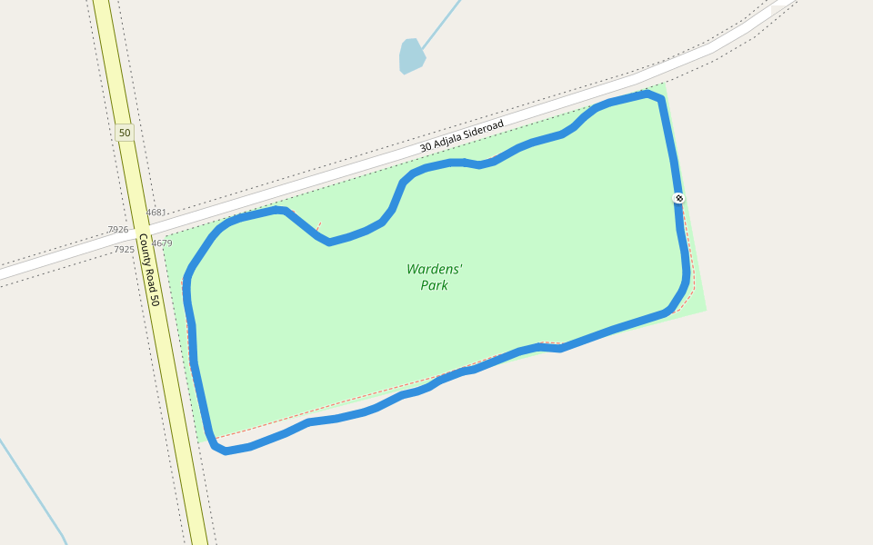 Wardens' Park | Walking Map