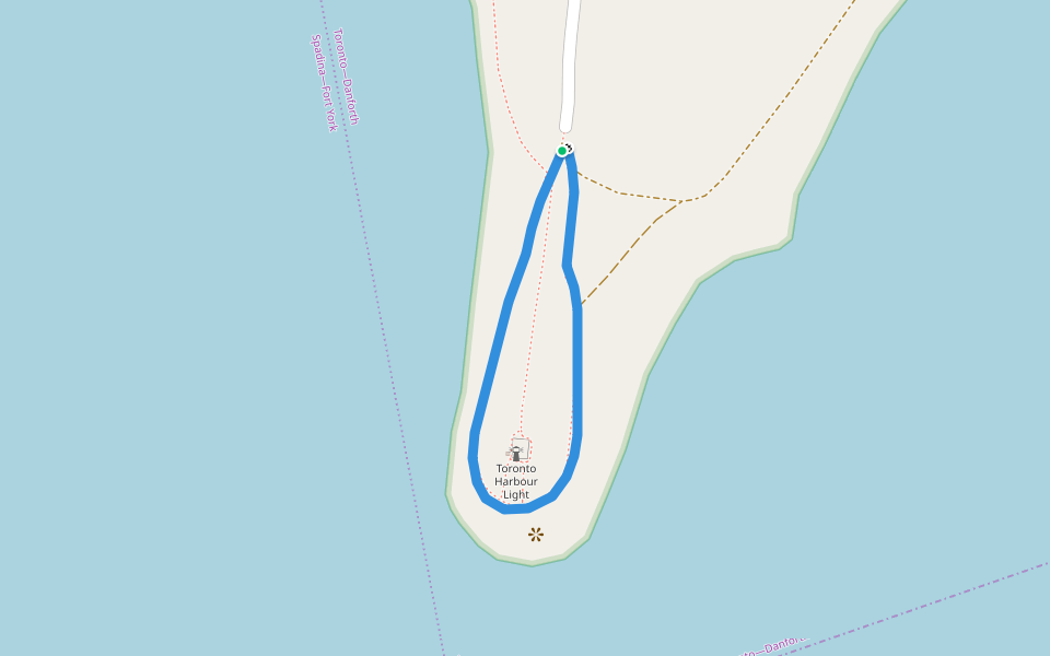 Tommy Thompson Park in Ontario | Walking Map