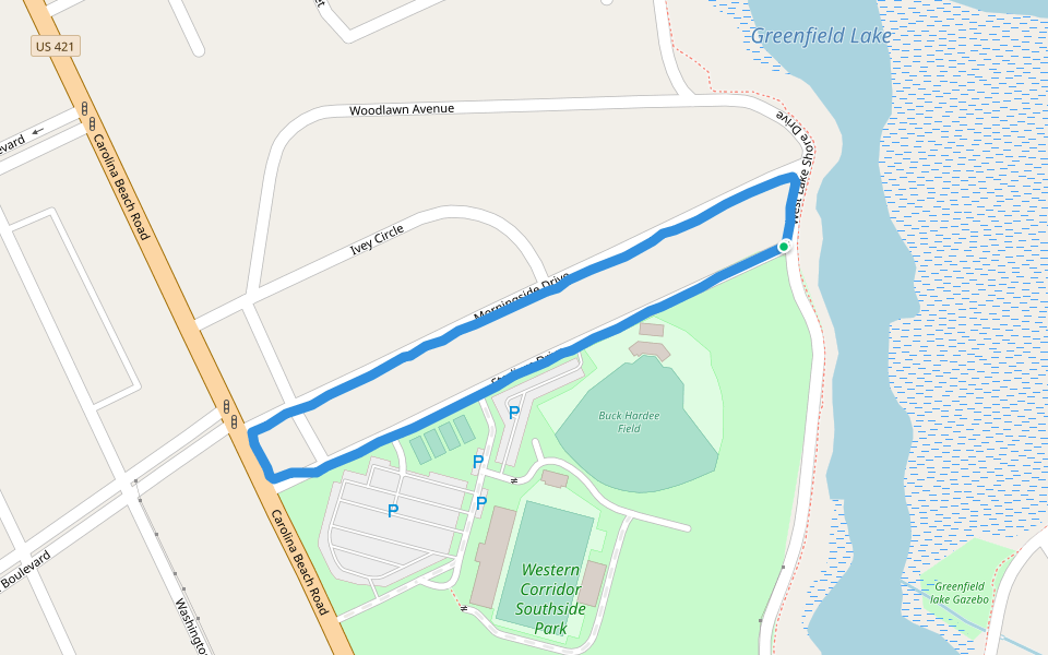 Western Corridor Southside Park Walking and Running - Wilmington, North ...