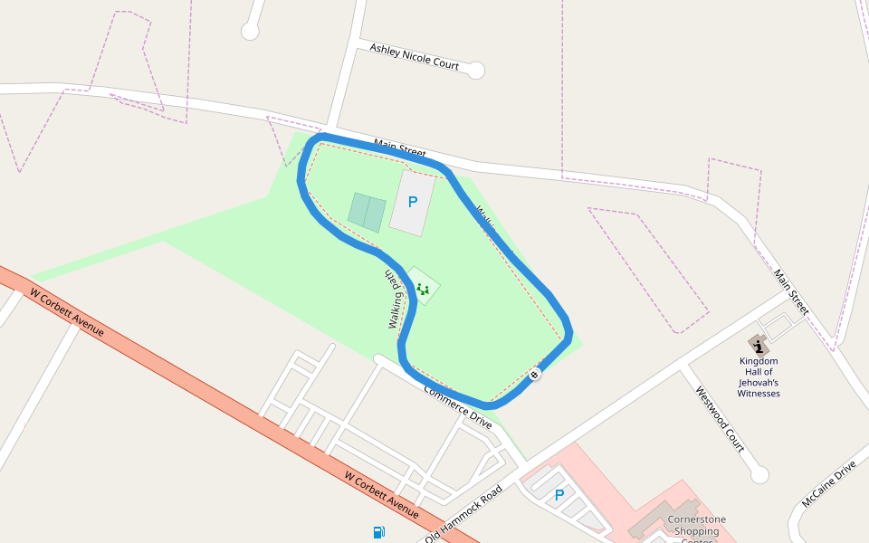 Swansboro Municipal Park in North Carolina | Walking Map