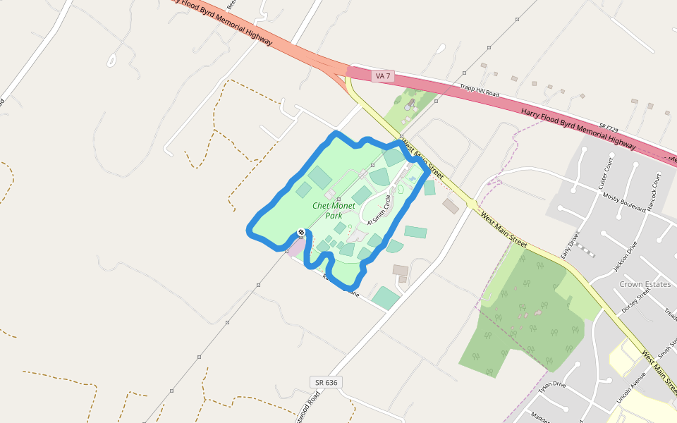 Parque Chet Monet Caminar y correr - Berryville, Virginia, Estados ...