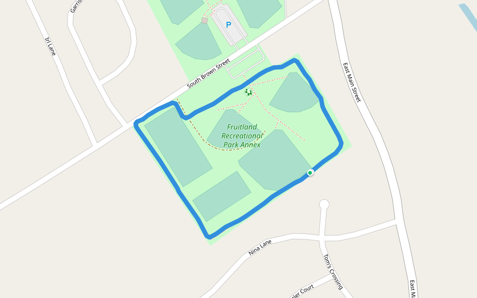 Anexo del Parque Recreativo Fruitland Caminar y correr - Maryland ...