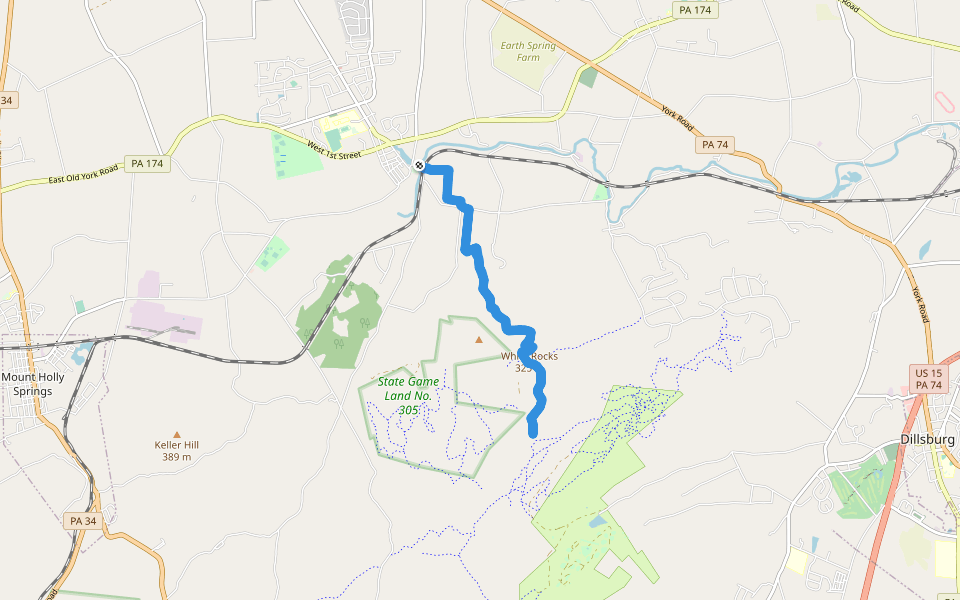 Appalachian National Scenic Trail Hiking - Boiling Springs ...