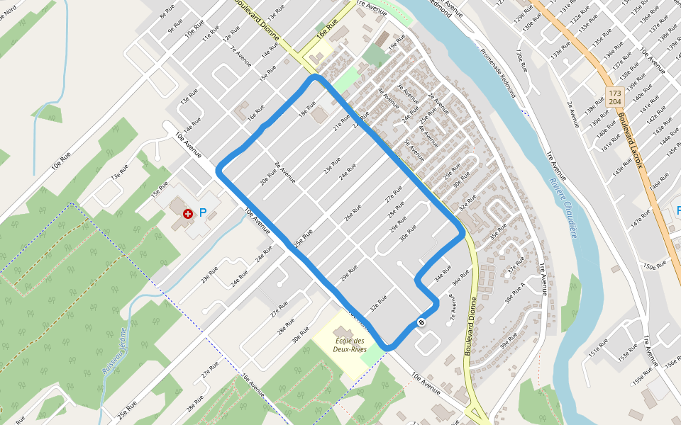 Arboretum in Québec | Walking Map