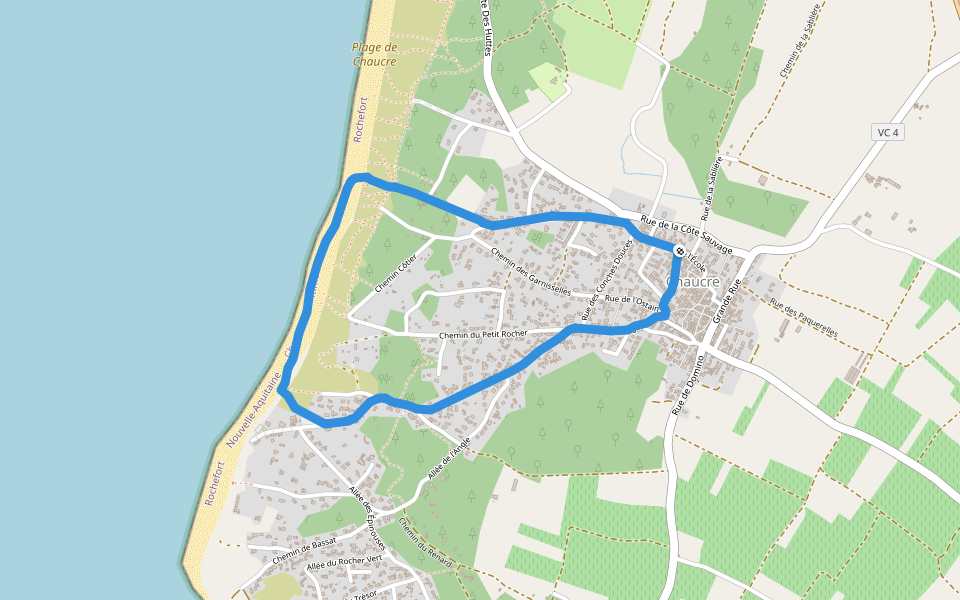 Bay of Biscay - Gulf of Gascogne Walking And Running Trail - Saint ...