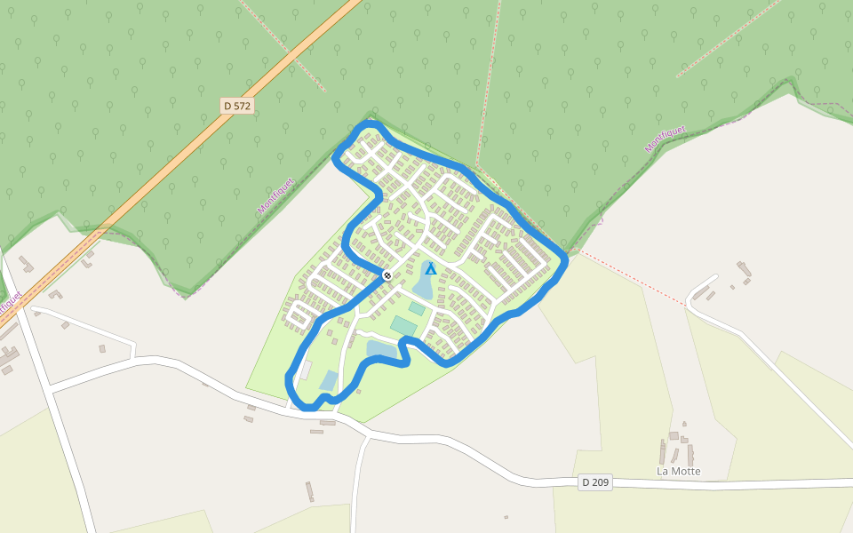 Domaine de Litteau in Normandie | Walking Map
