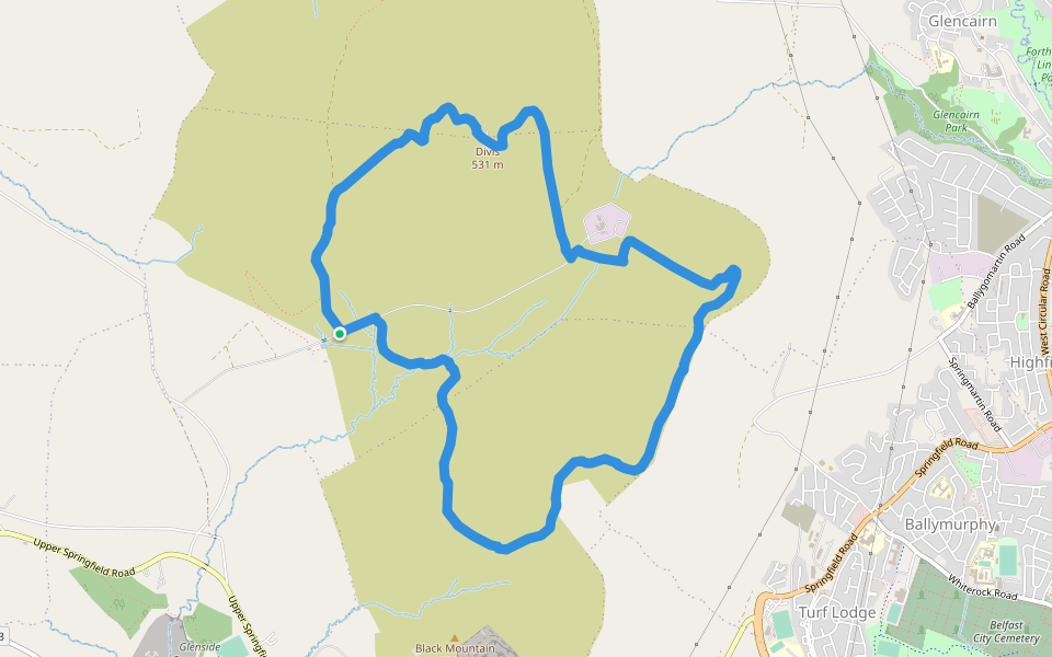 Heath Trail in Northern Ireland | Walking Map