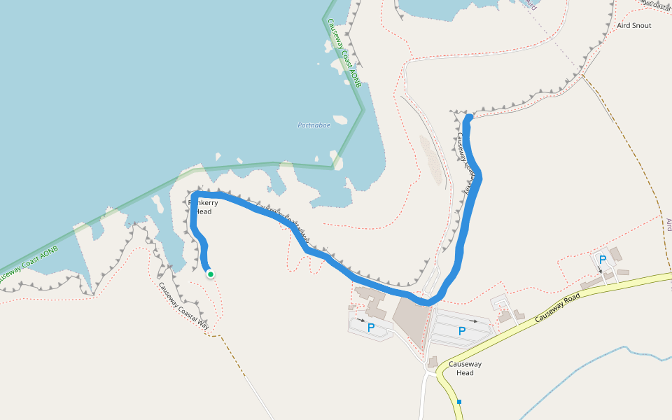 Causeway Coastal Way | Walking Map