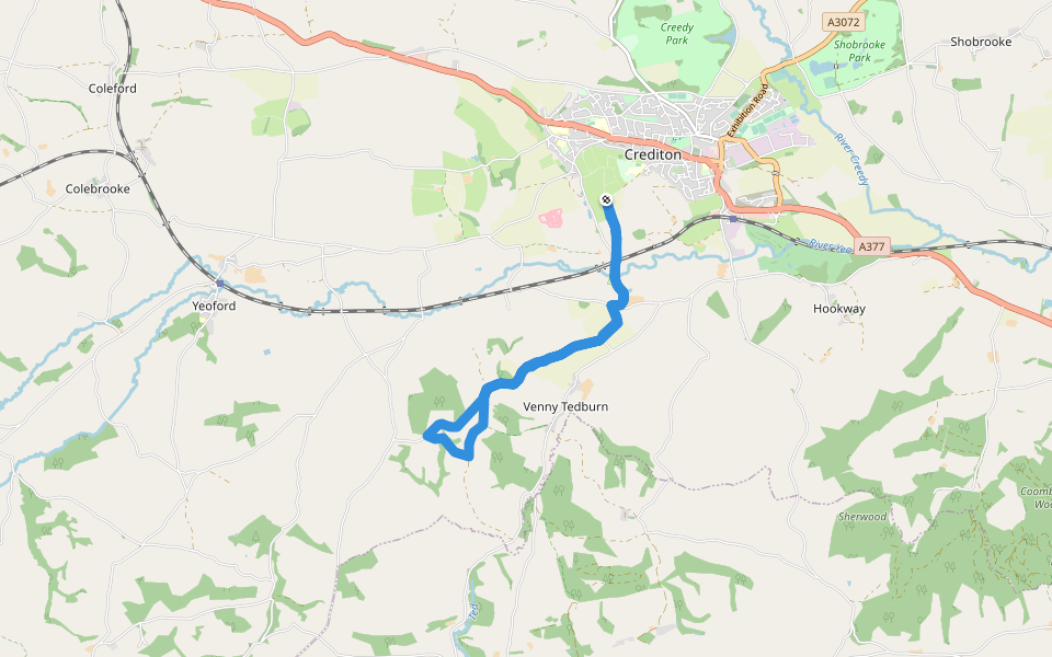 Posbury Hiking Trail - Crediton, England | Pacer