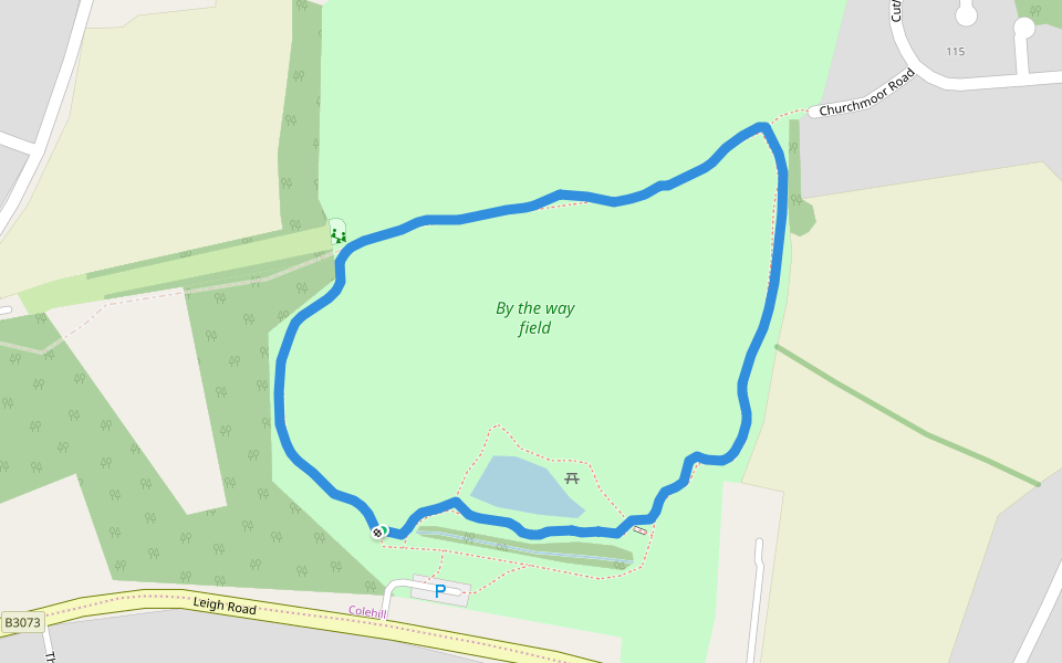 By the way field | Walking Map