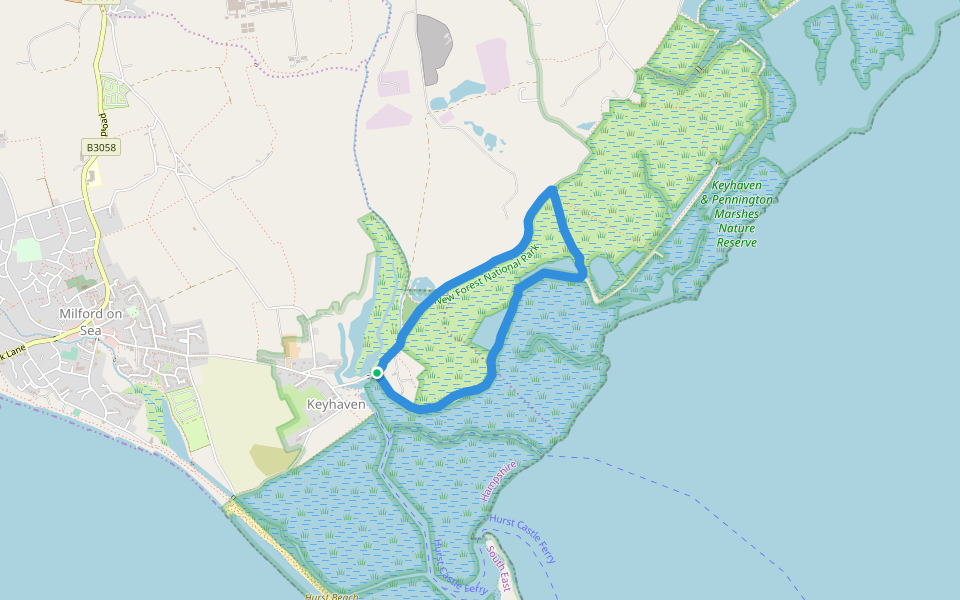 New Forest National Park in England | Walking Map