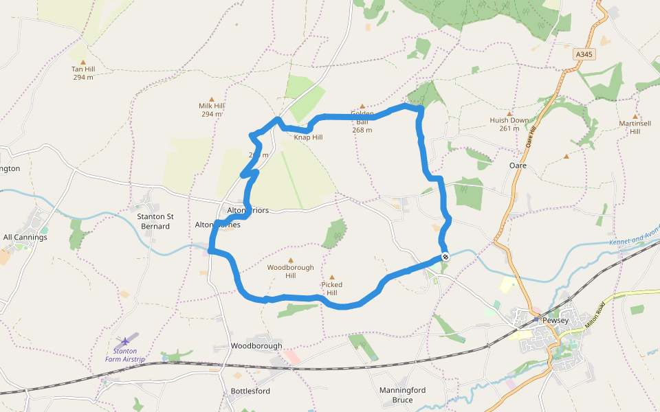 Gopher Wood Walking And Running Trail - Wilcot, Marlborough, England ...