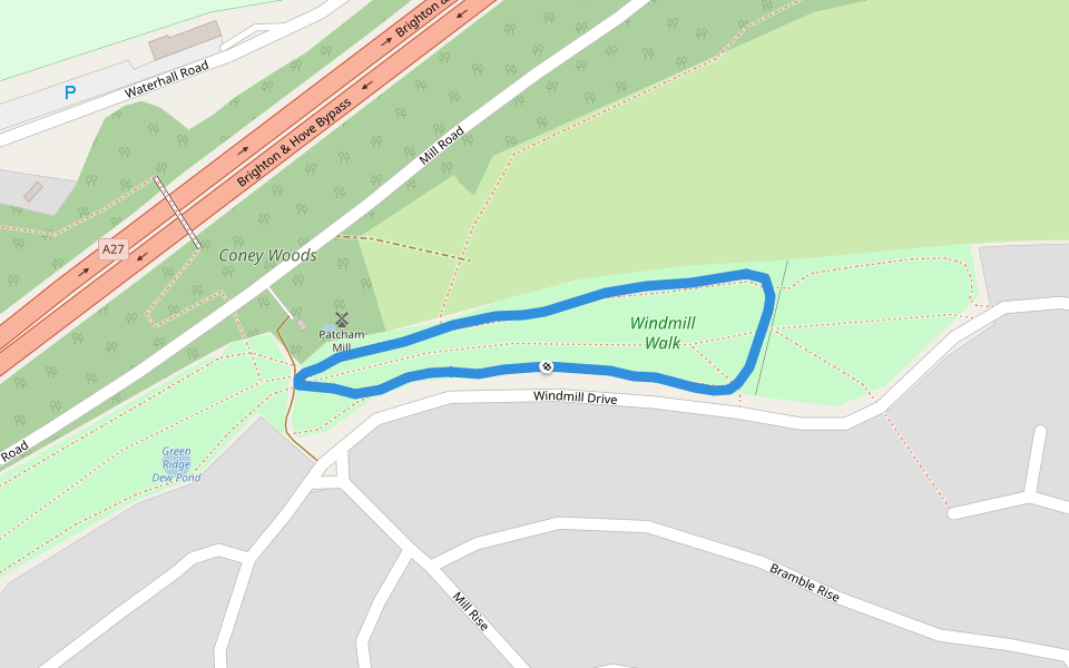 Windmill Walk Trail - Brighton, England | Pacer
