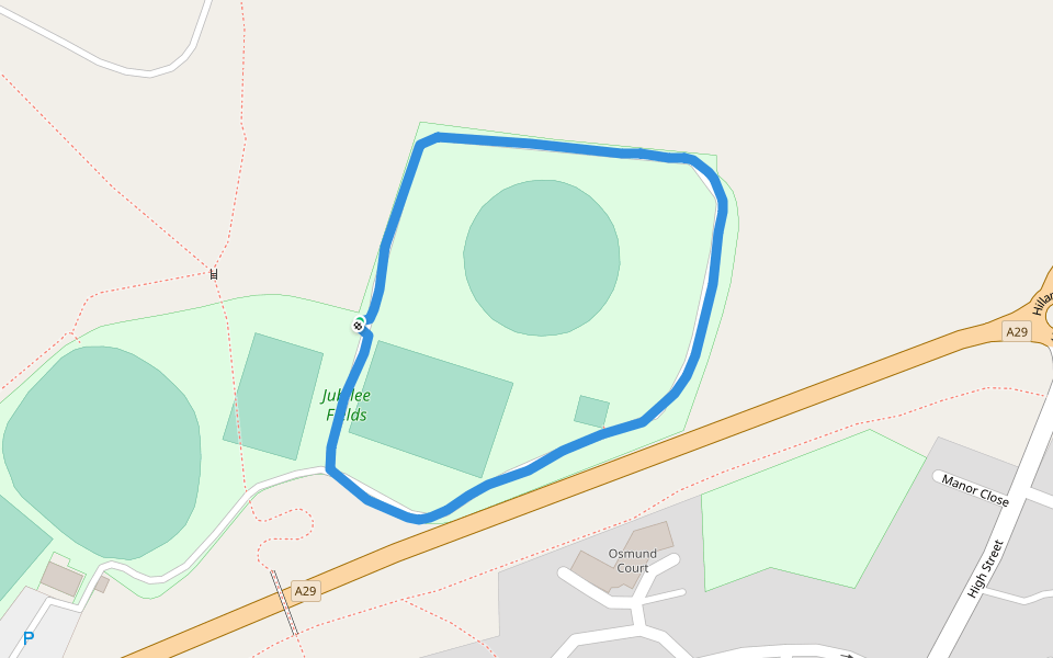 Jubilee Fields | Walking Map