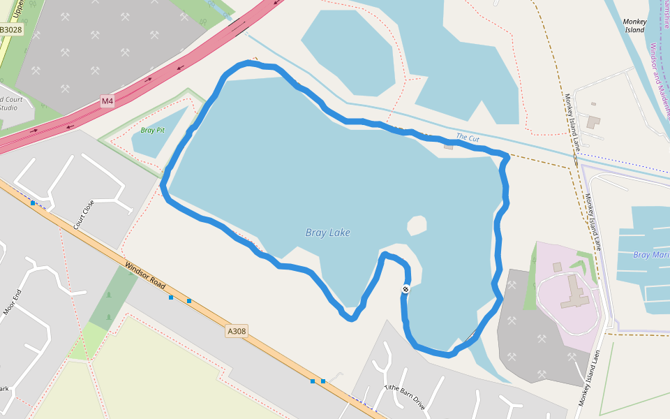 Bray Lake | Walking Map