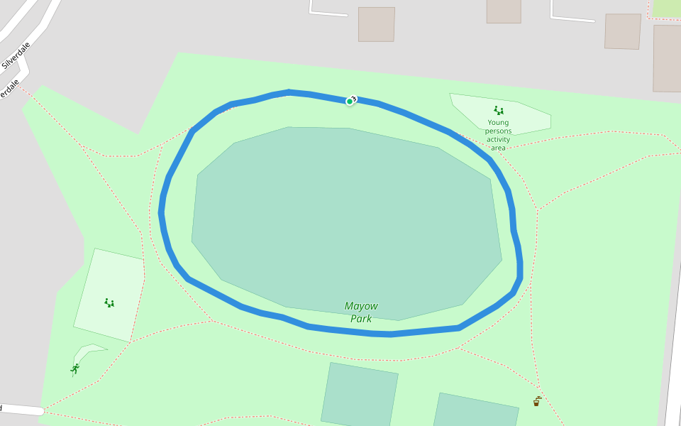 Mayow Park in England | Walking Map