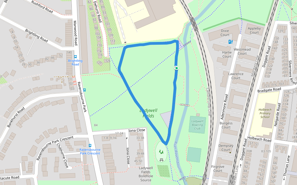 사이클로 18 in England | Walking Map