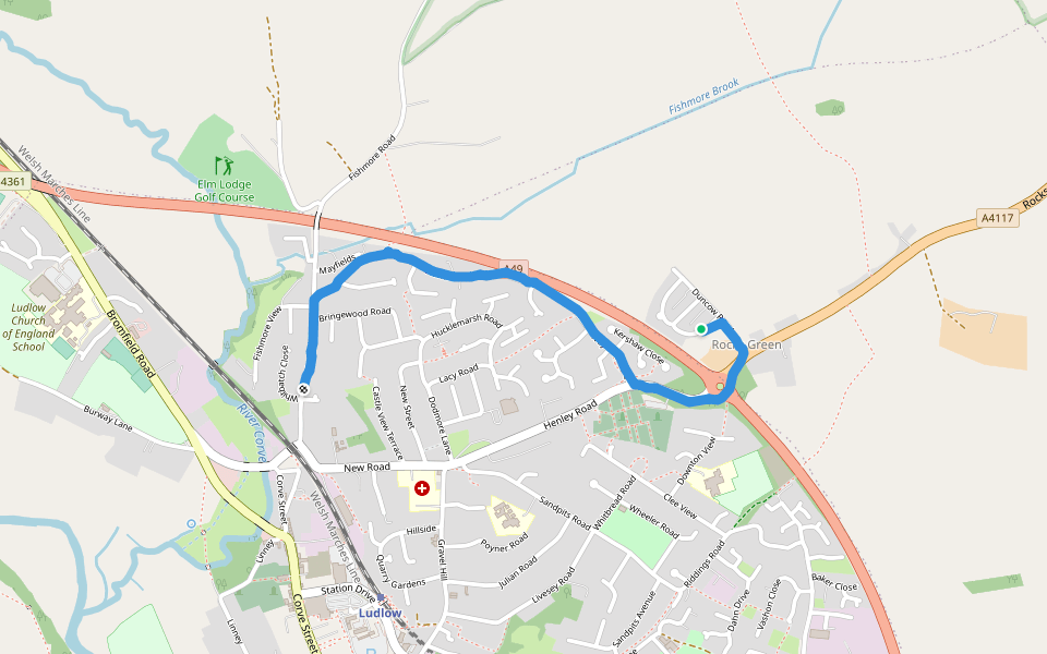 Ludlow | Walking Map