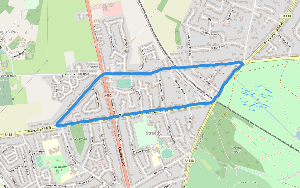Sutton Park Walking and Running | Pacer