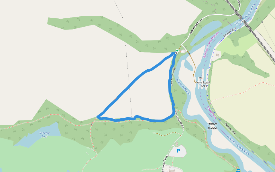 Hey's Wood in England | Walking Map