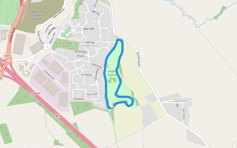 Foxfield Country Park | Walking Map