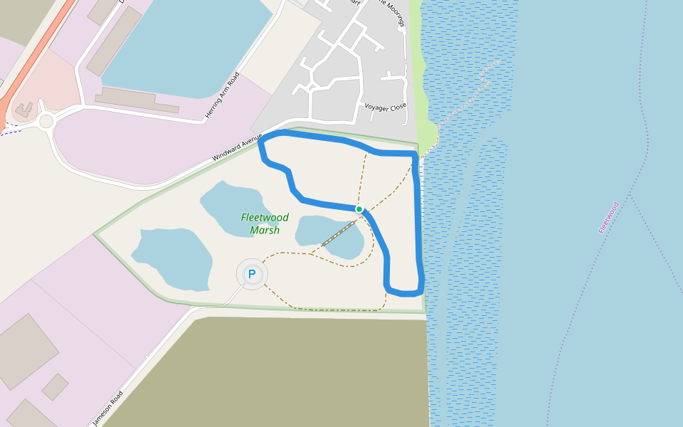 Fleetwood Marsh | Walking Map