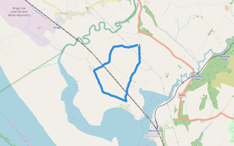 Lake District National Park Walking and Running - Drigg, Holmrook ...