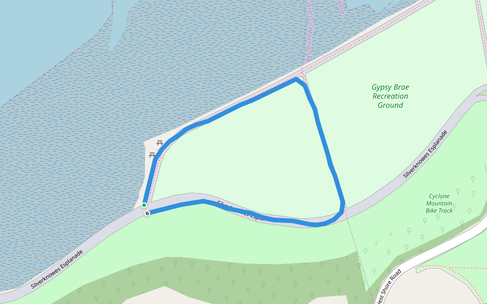 Gypsy Brae Recreation Ground in Scotland | Walking Map