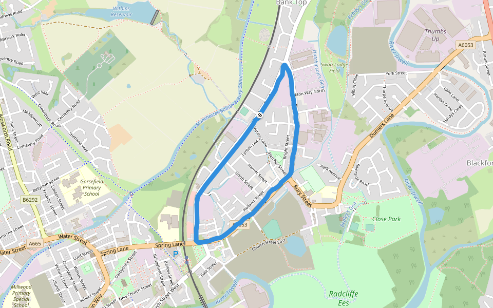 Festival Gardens in England | Walking Map