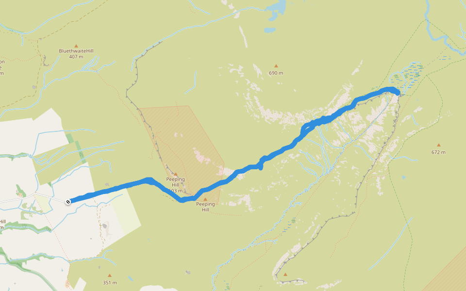 Teesdale Way (Dufton to Middleton in Teesdale) - Narrowgate Path in ...