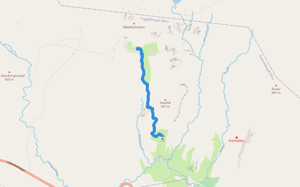 Hengill-Thermalgebiet Ruta de senderismo - Sveitarfélagið Ölfus ...