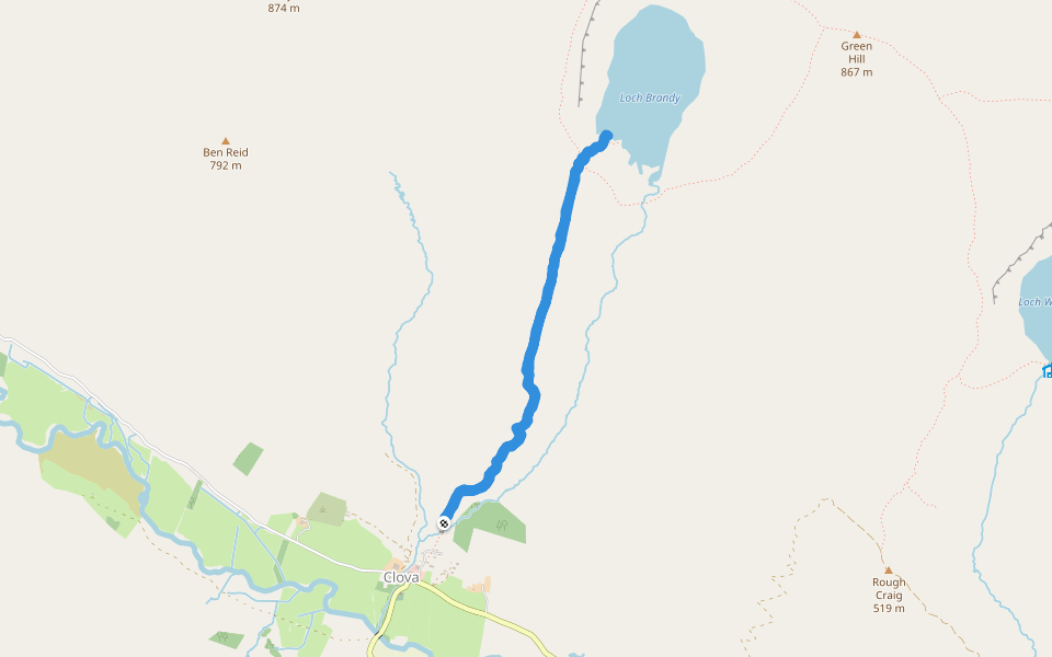 Loch Brandy - Loch Brandy Trail Hiking - Forfar, Scotland | Pacer